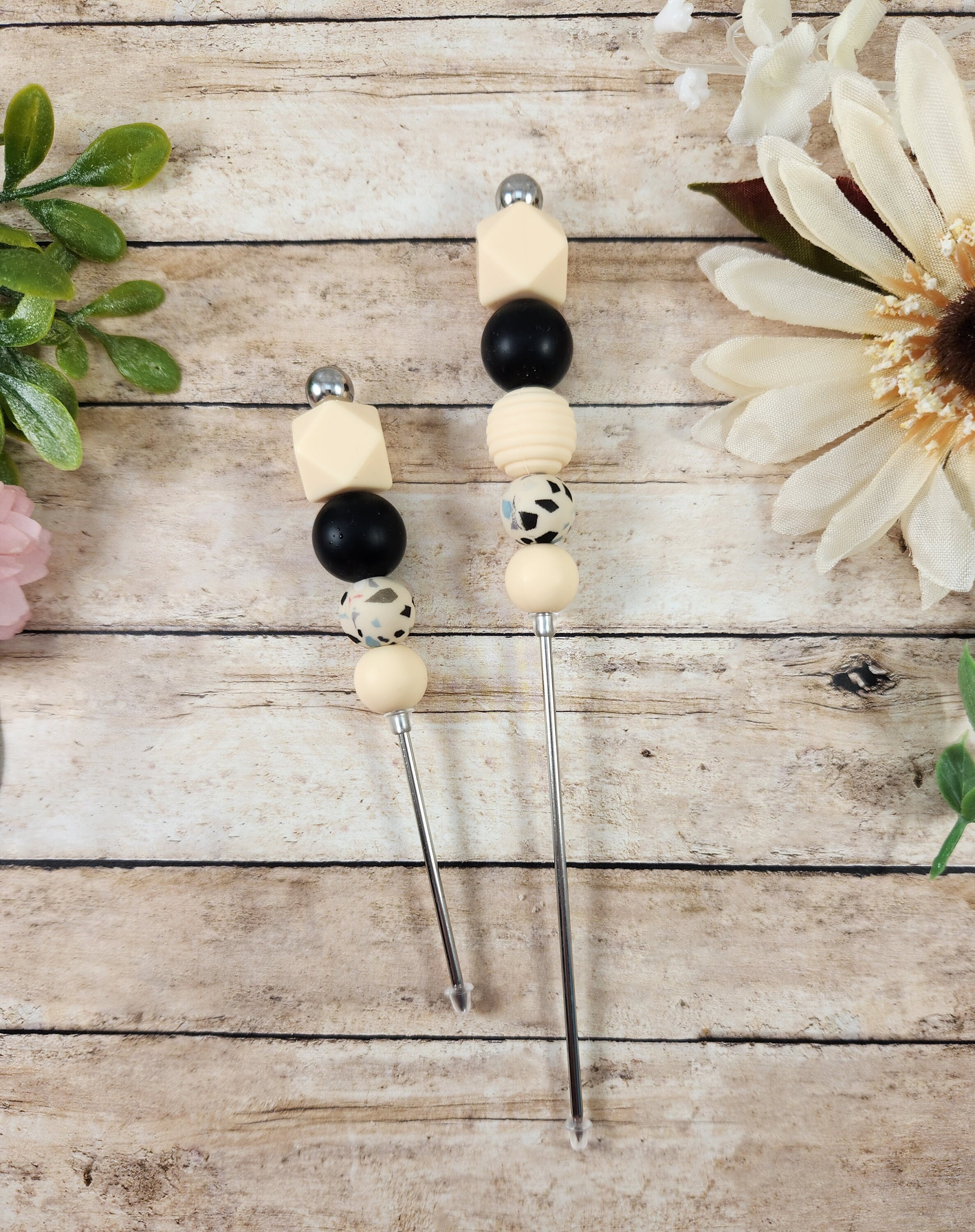 READY TO SHIP 4 or 6 Solid and Print Cookie Scribe Tool, Beaded Scribe ...