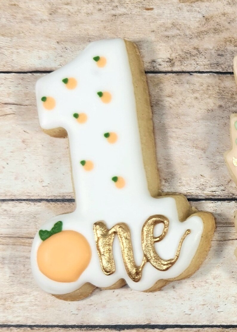 Peach Royal Icing Transfer Sheet - Etsy