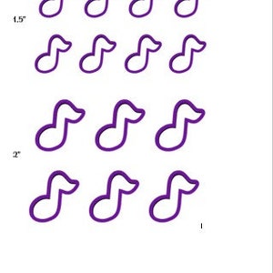 Music Note Royal Icing Transfer Sheet - Etsy