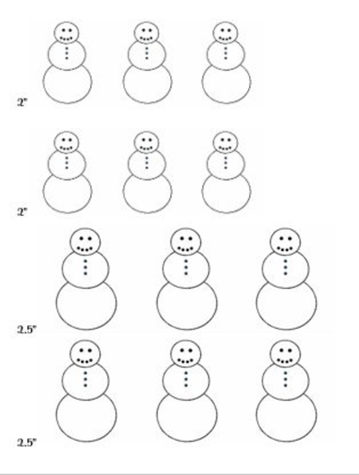 Snowman Royal Icing Transfer Sheet - Etsy
