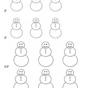 Snowman Royal Icing Transfer Sheet - Etsy