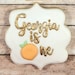 Peach Royal Icing Transfer Sheet - Etsy
