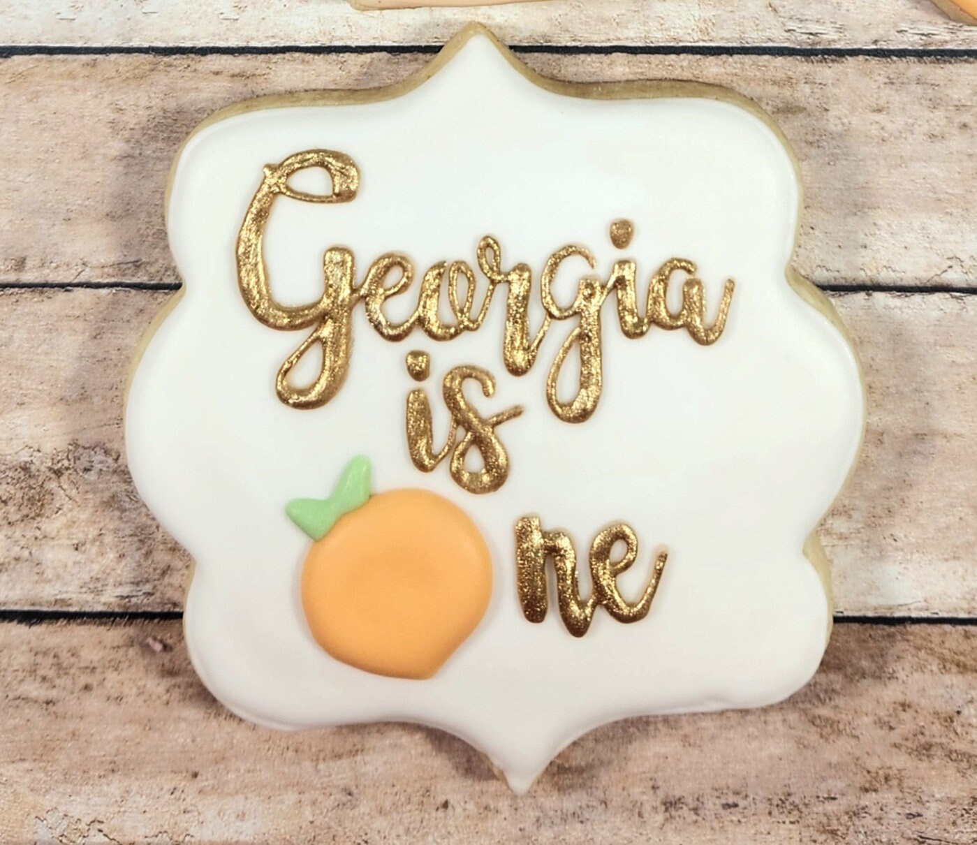 Peach Royal Icing Transfer Sheet - Etsy