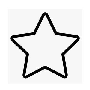 Star Royal Icing Transfer Sheet - Etsy