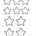 Star Royal Icing Transfer Sheet - Etsy