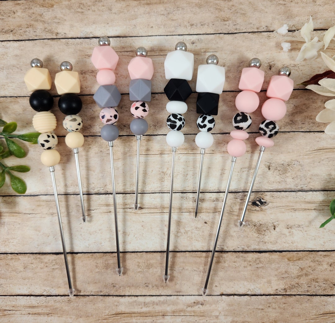 READY TO SHIP! 4" or 6" Solid and Print Cookie Scribe Tool, Beaded ...