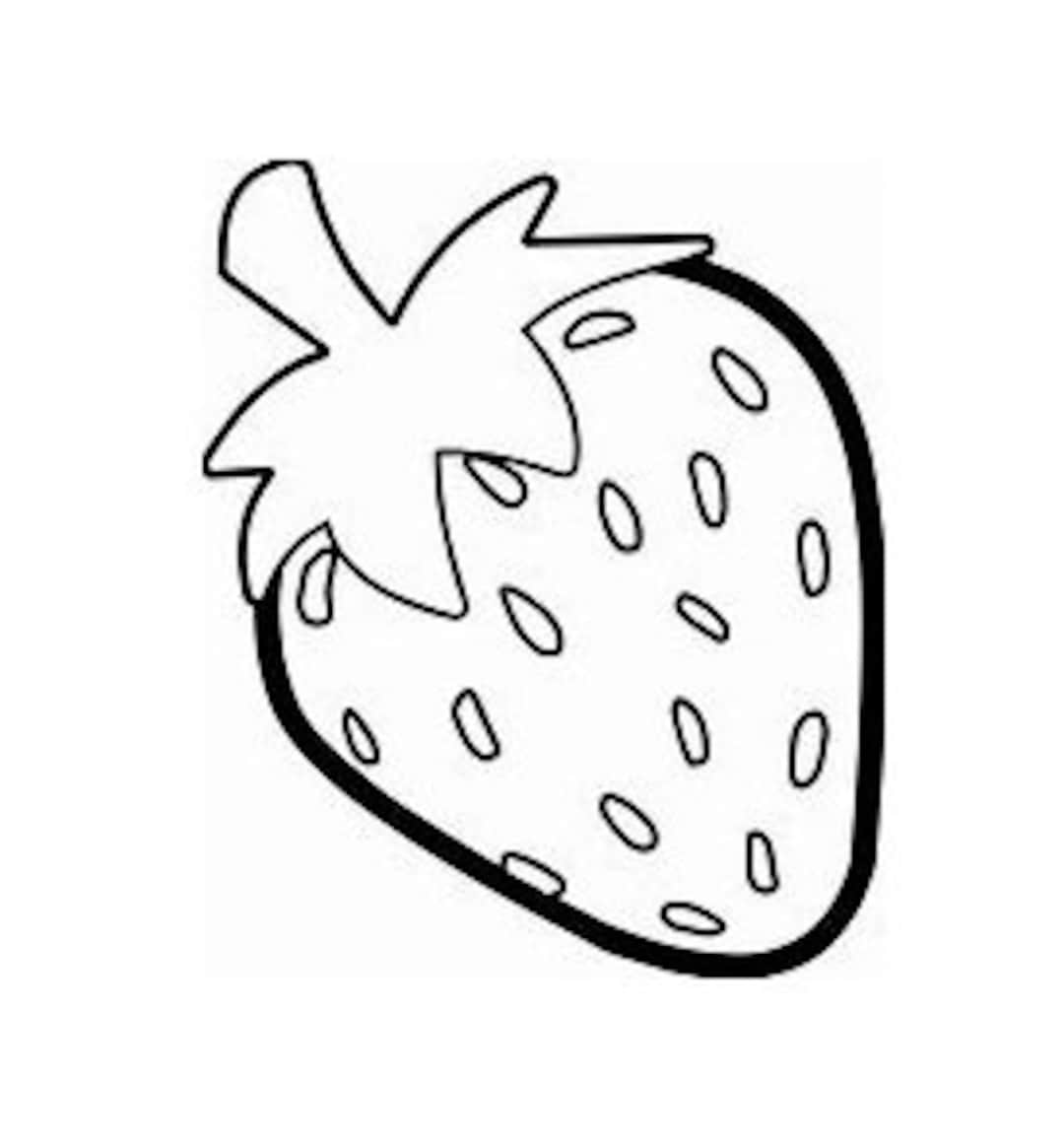 Strawberry Royal Icing Transfer Sheet - Etsy