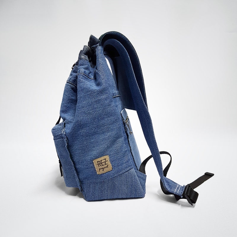 Denim Backpack Women - Etsy