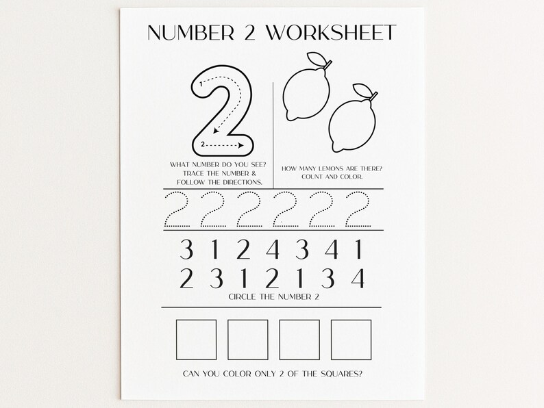 1-10 Number Tracing Worksheet Bundle, Preschool Handwriting Practice ...
