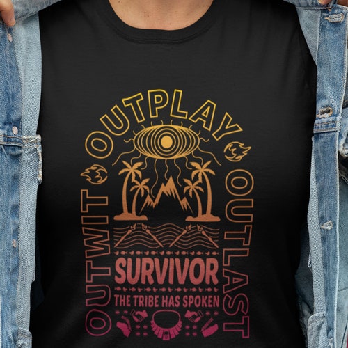 Survivor TV Show Retro T-shirt Sunrise Edition | Etsy
