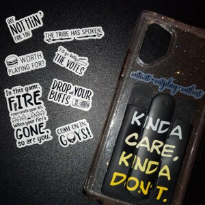 Survivor Show Jeff Probst Quotes Sticker Pack | 8 Stickers Available - Etsy