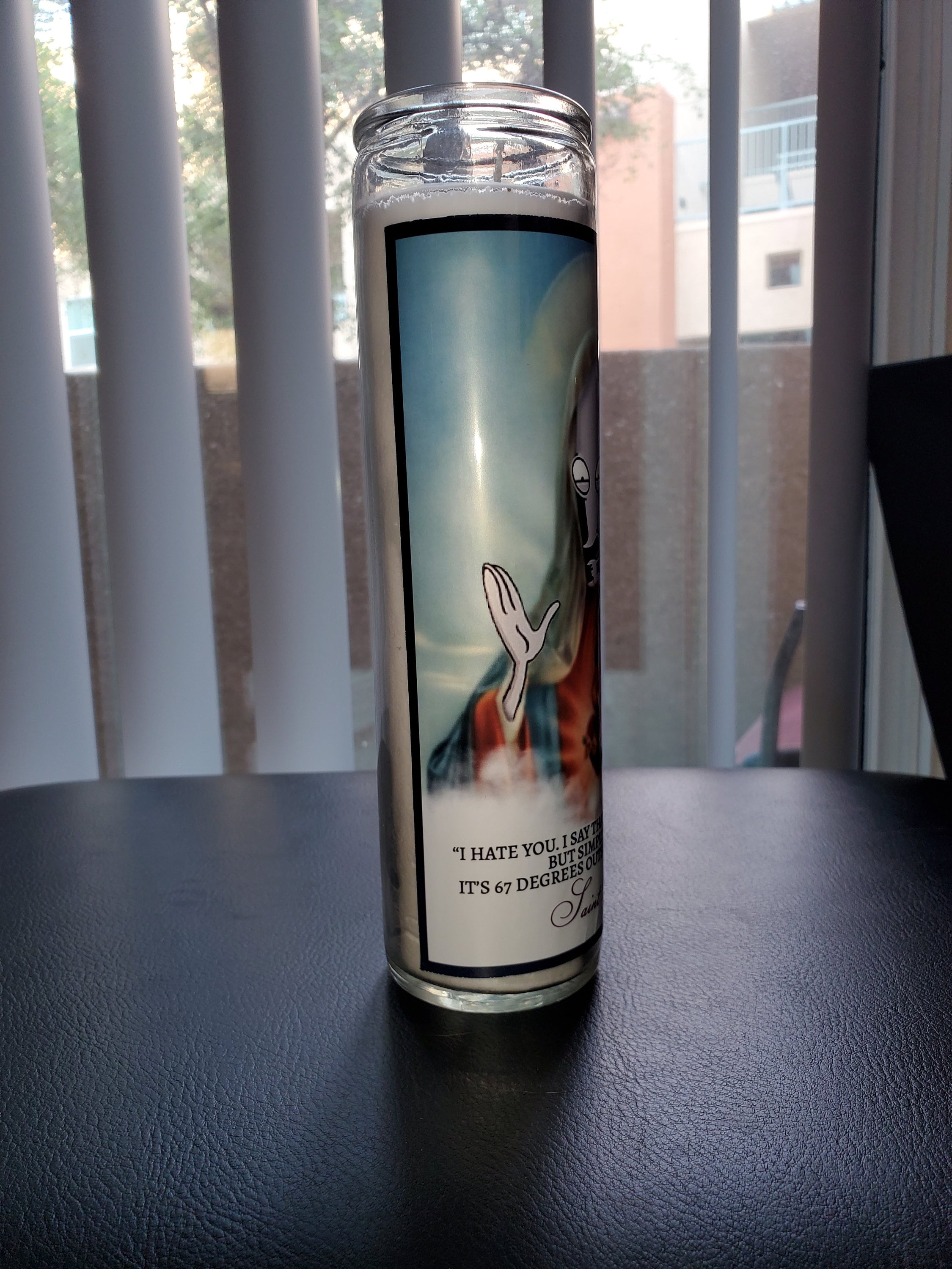 American Dad Roger Smith Prayer Candle - Etsy