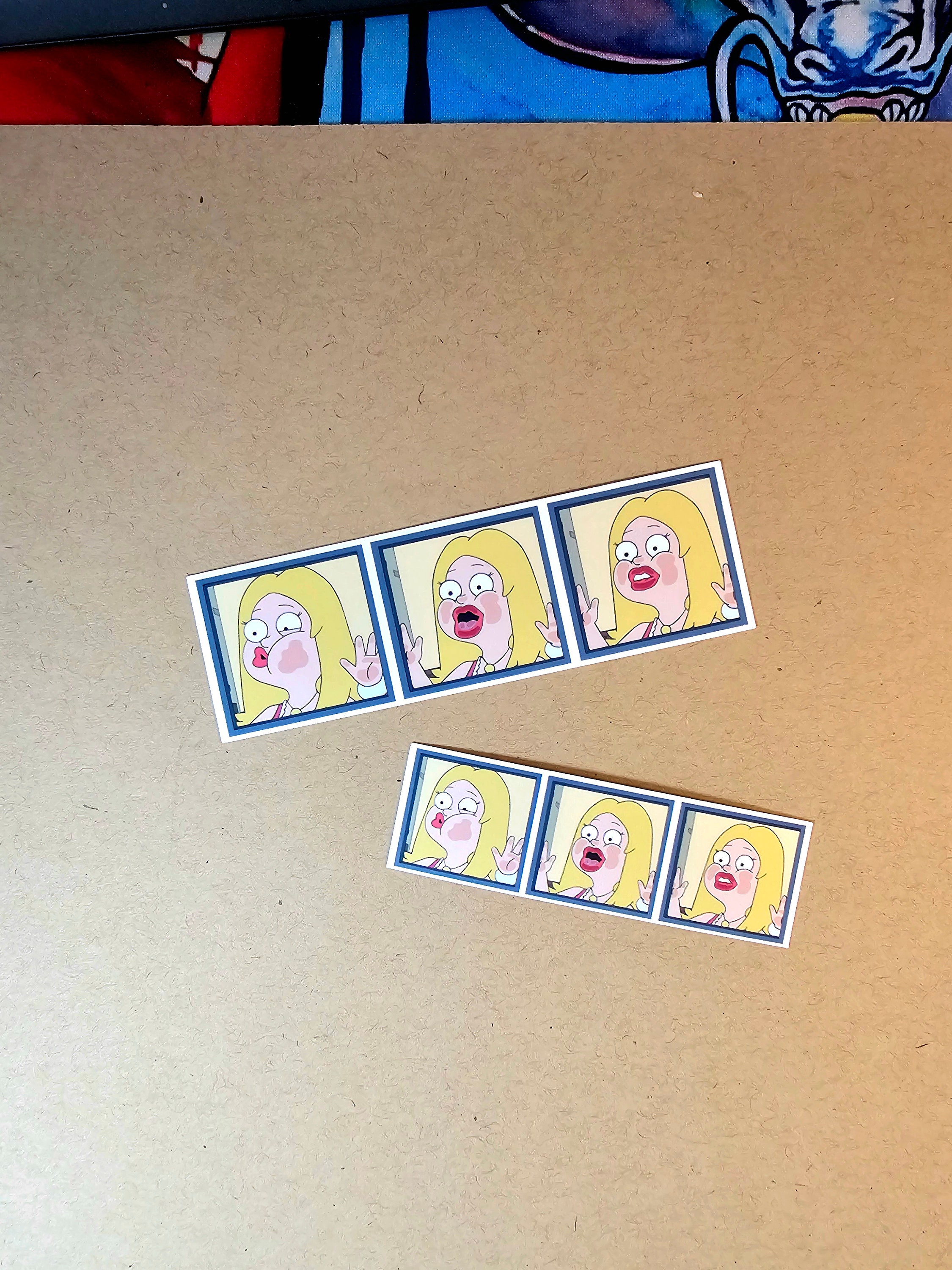 A WIFE Francine Smith Vinyl Sticker | American Dad Sticker - Etsy