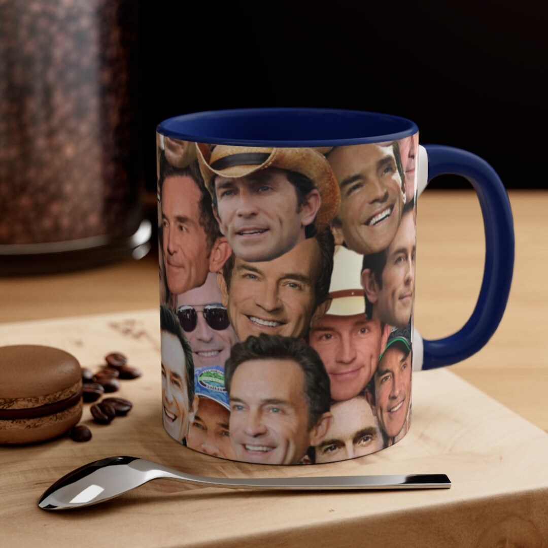 Jeff Probst All-over Accent Coffee Mug | 5 Colors Available | Survivor ...