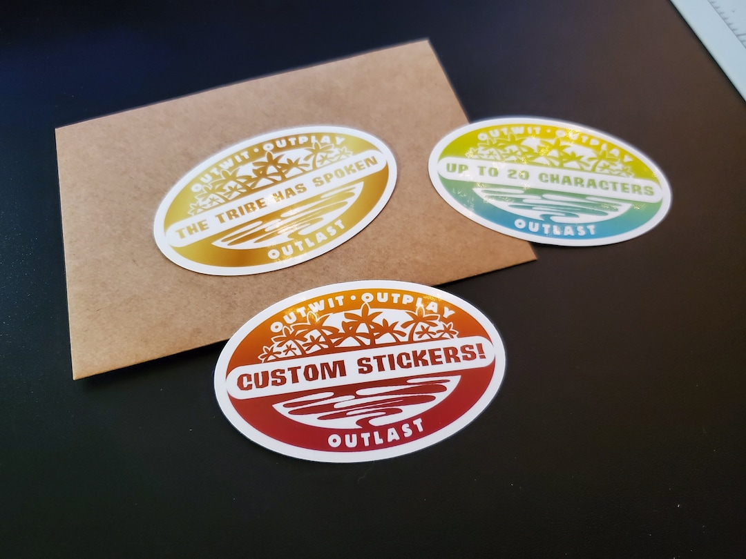 Survivor TV Show Sticker - Classic Edition | Customizable Survivor ...