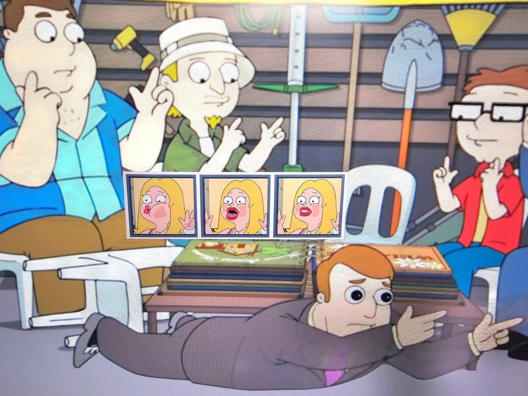 A WIFE Francine Smith Vinyl Sticker | American Dad Sticker - Etsy