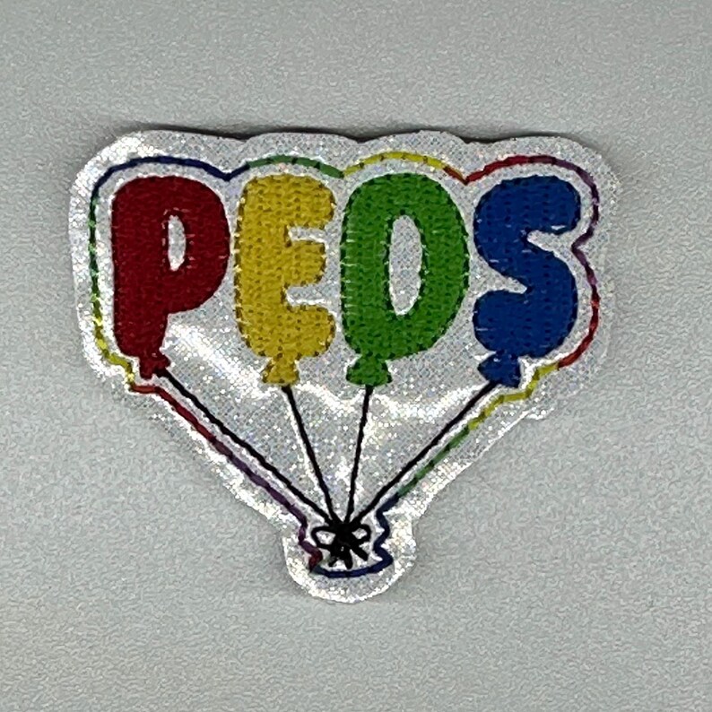 PEDS Balloon Feltie | Pediatric Feltie | Nurse Feltie | Rainbow Balloon ...
