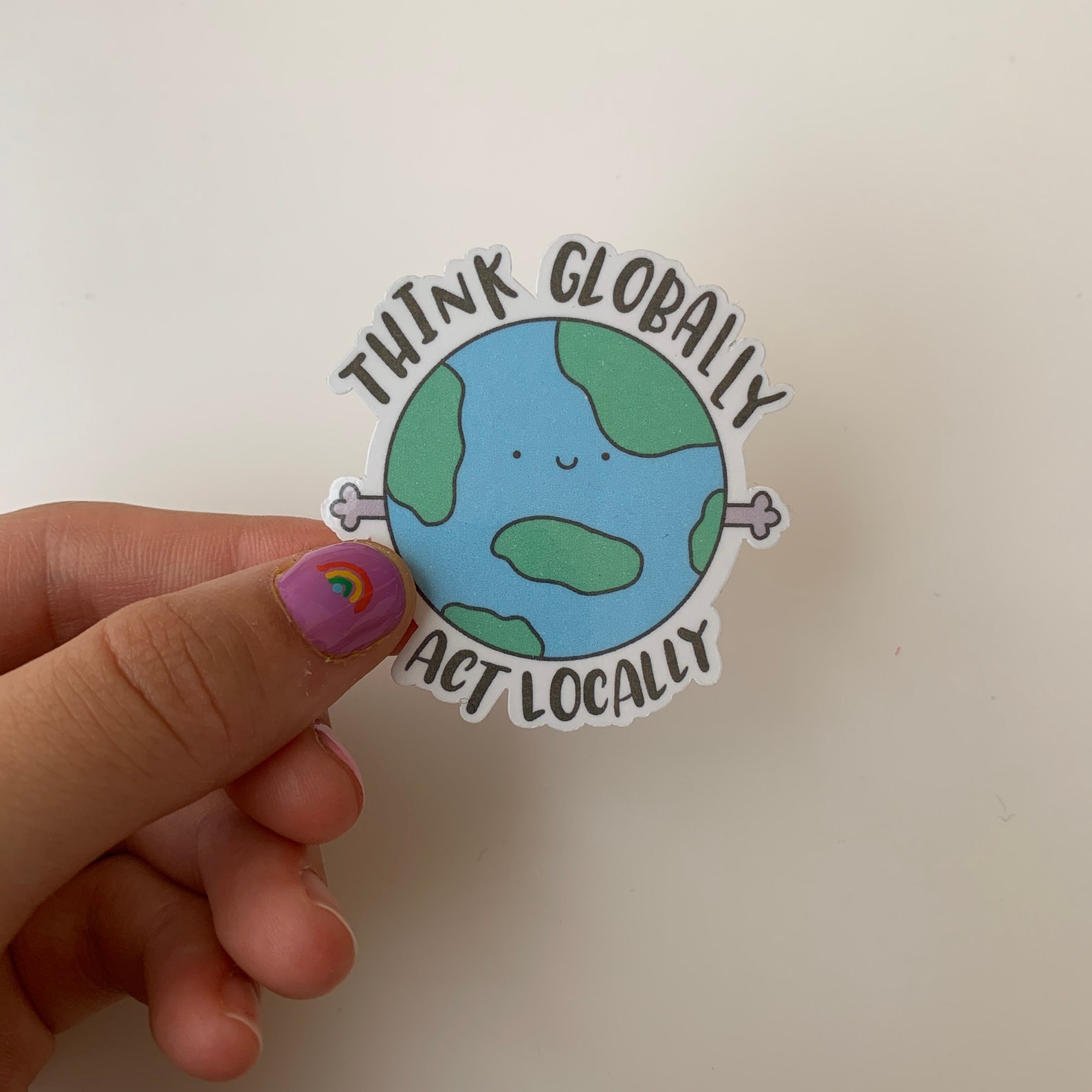 Environmental Earth Sticker Pack | Etsy