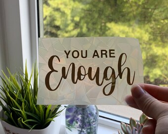 Sun Catcher Quote - Etsy