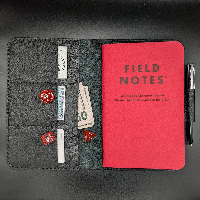 Leather Field Notes - Etsy