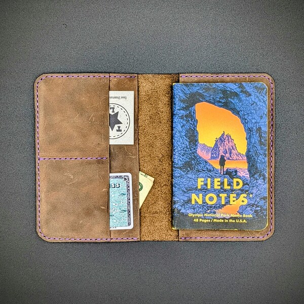 Leather Field Notes - Etsy