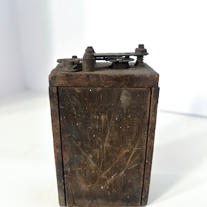 Antique Vintage Ford Wood Box Battery Ignition Coil Model T. - Etsy