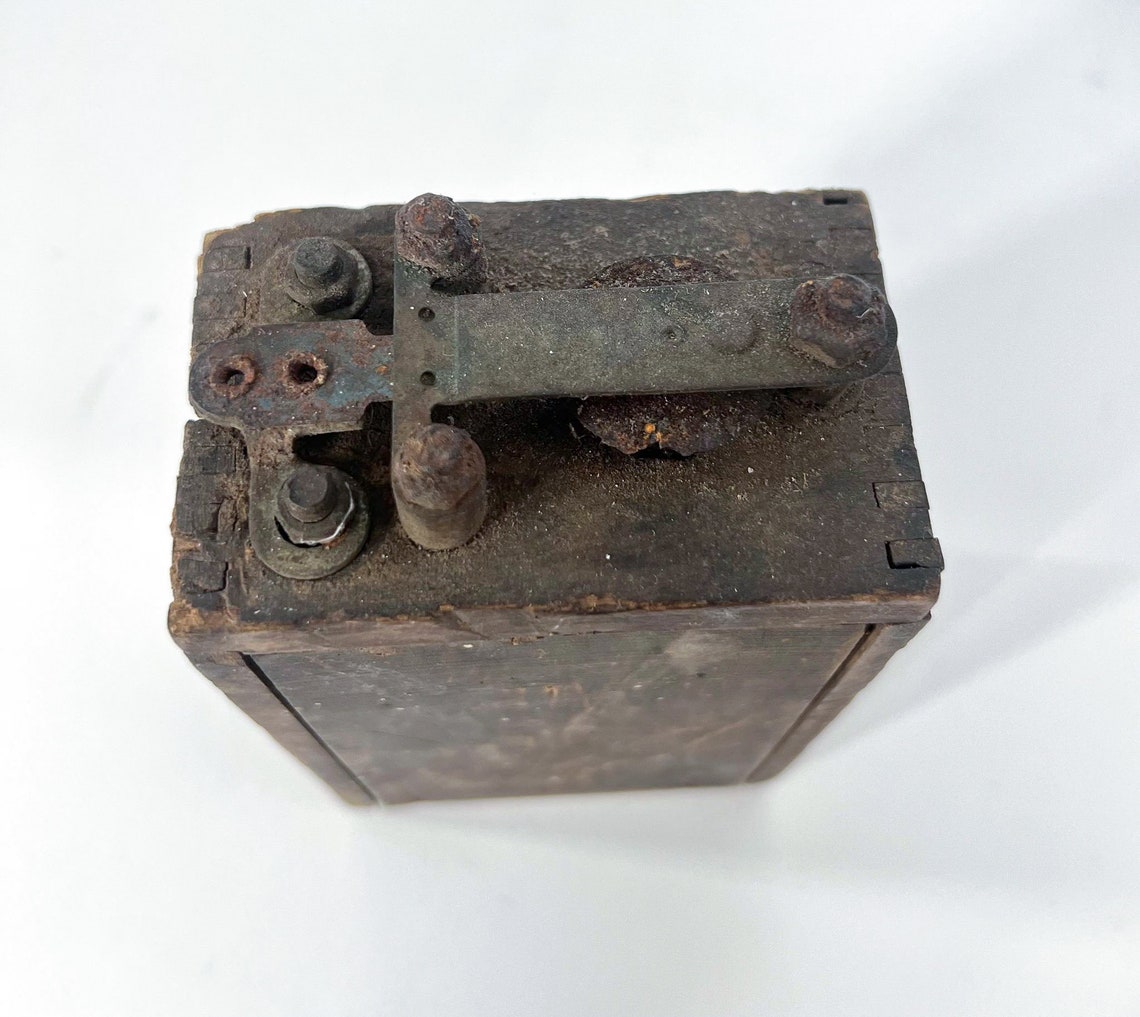 Antique Vintage Ford Wood Box Battery Ignition Coil Model T. - Etsy