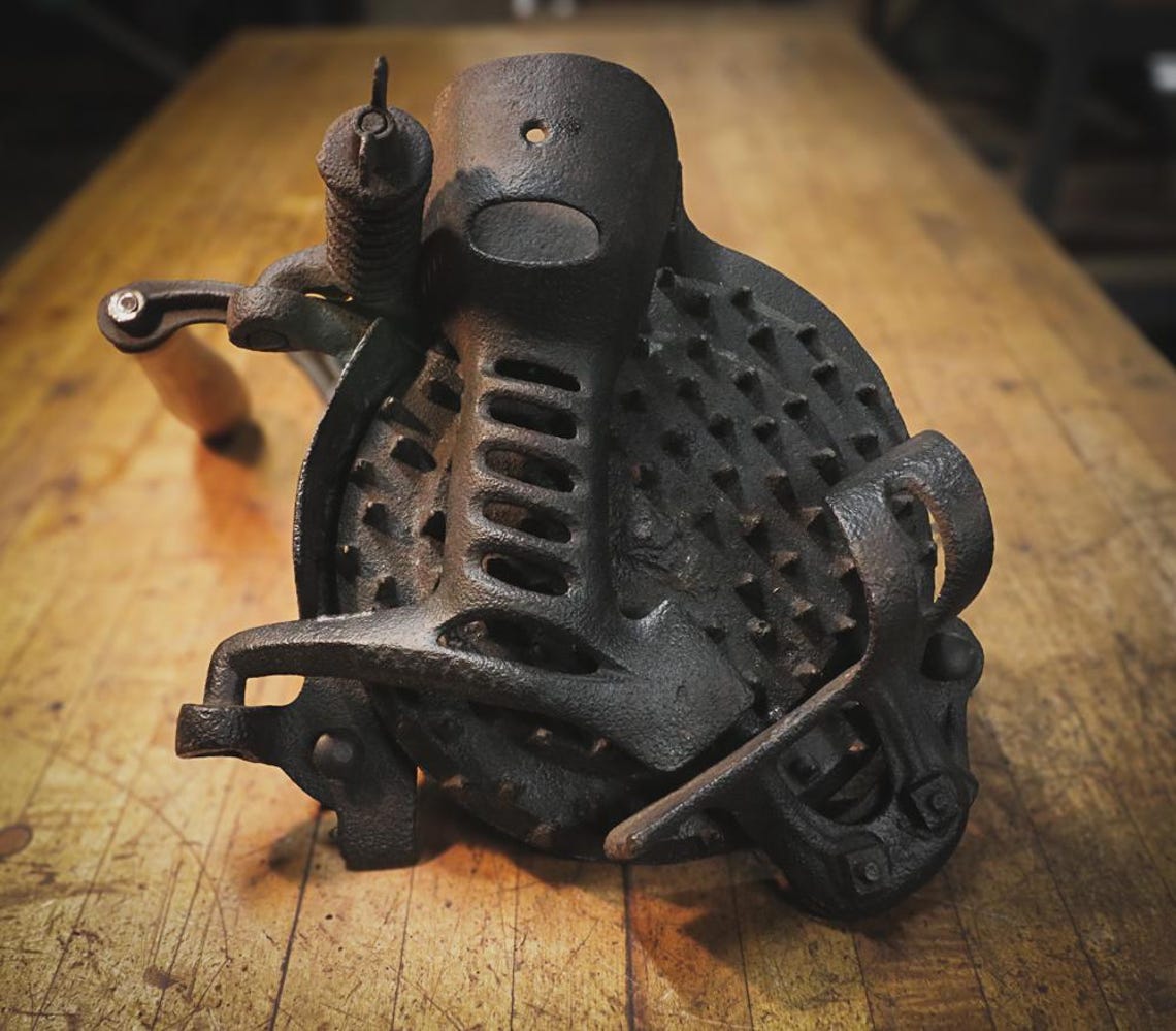 Black Hawk Antique Hand Crank Corn Sheller: Chicken Feed Tool - Etsy