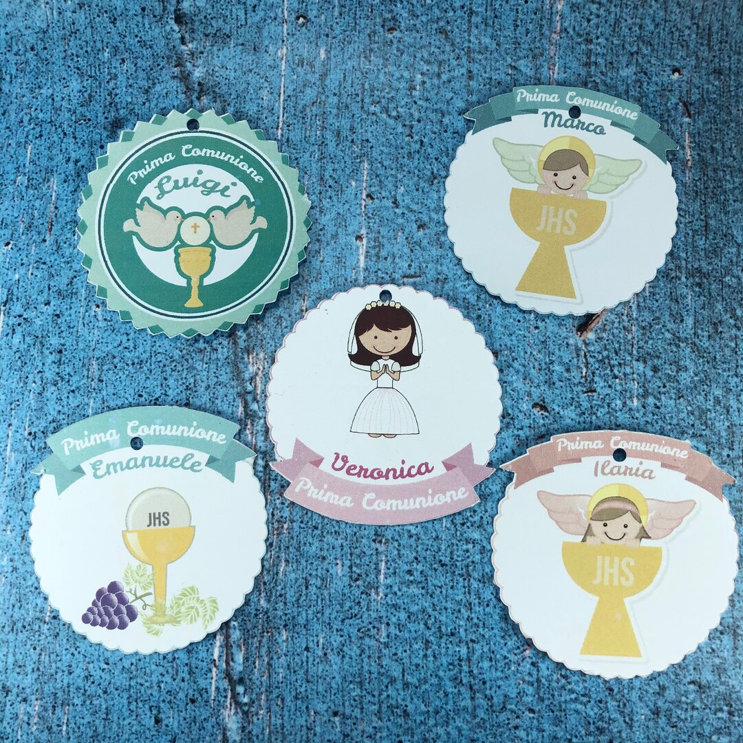 10 Personalized Name Tag Cards, Exclusive Design of Your Choice, for ...