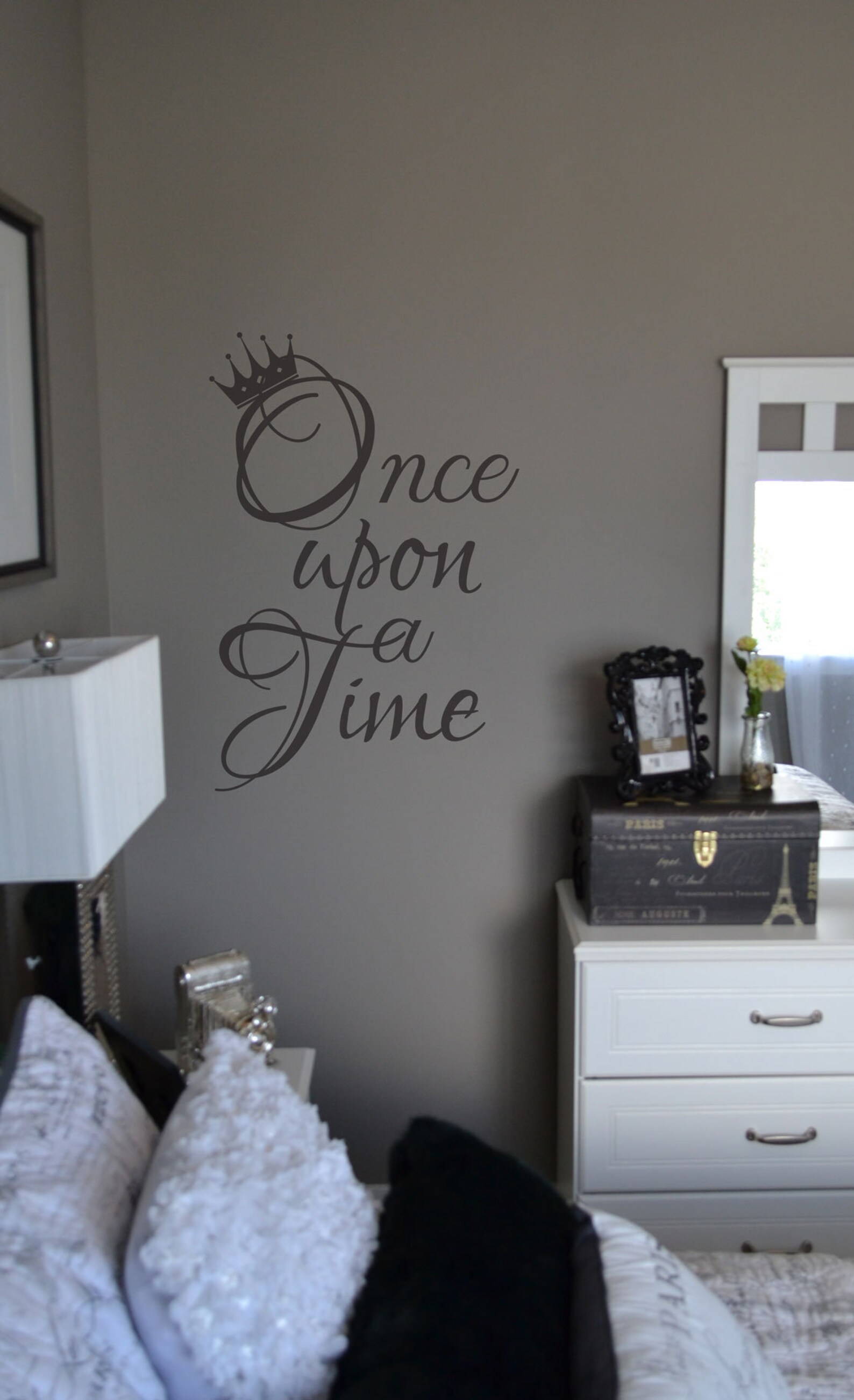 Once Upon a Time Wall Decal Home Decals Wall Sticker Bedroom Decor ...