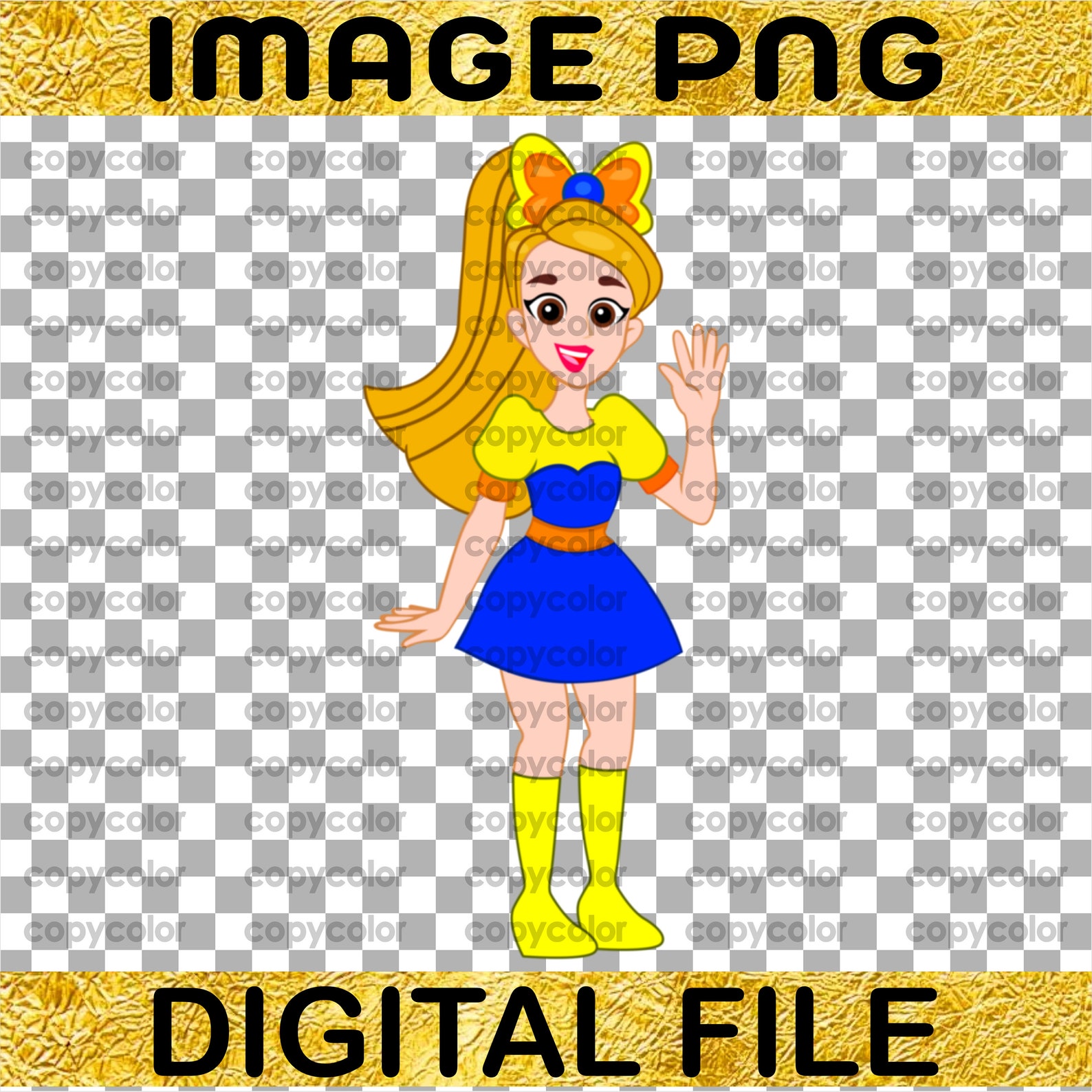 Bely Animada Digital File PNG El Show de Beto y Pepo | Etsy España