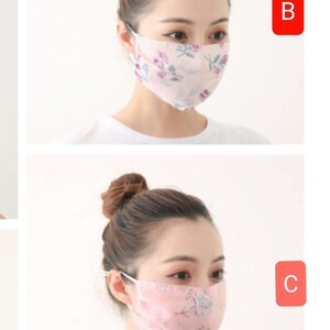 Lightweight Chiffon Face Mask Weightless Sheer Chiffon Face - Etsy