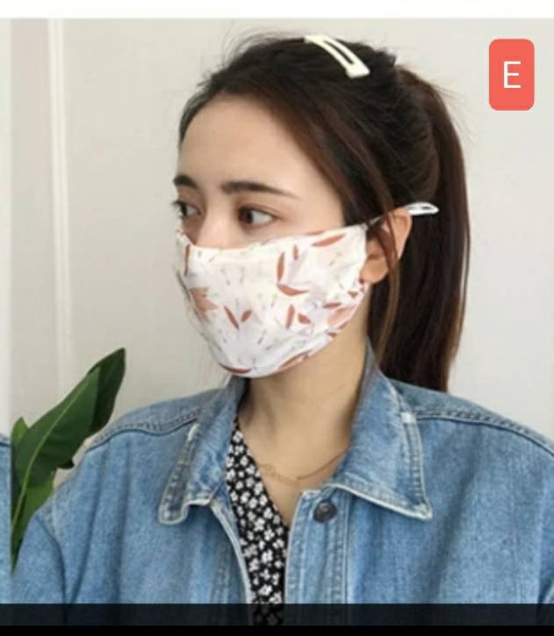 Lightweight Chiffon Face Mask Weightless Sheer Chiffon Face - Etsy