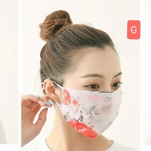 Lightweight Chiffon Face Mask Weightless Sheer Chiffon Face - Etsy