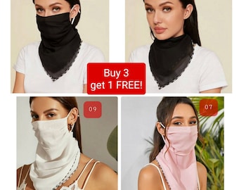 Scarf Face Mask | Etsy