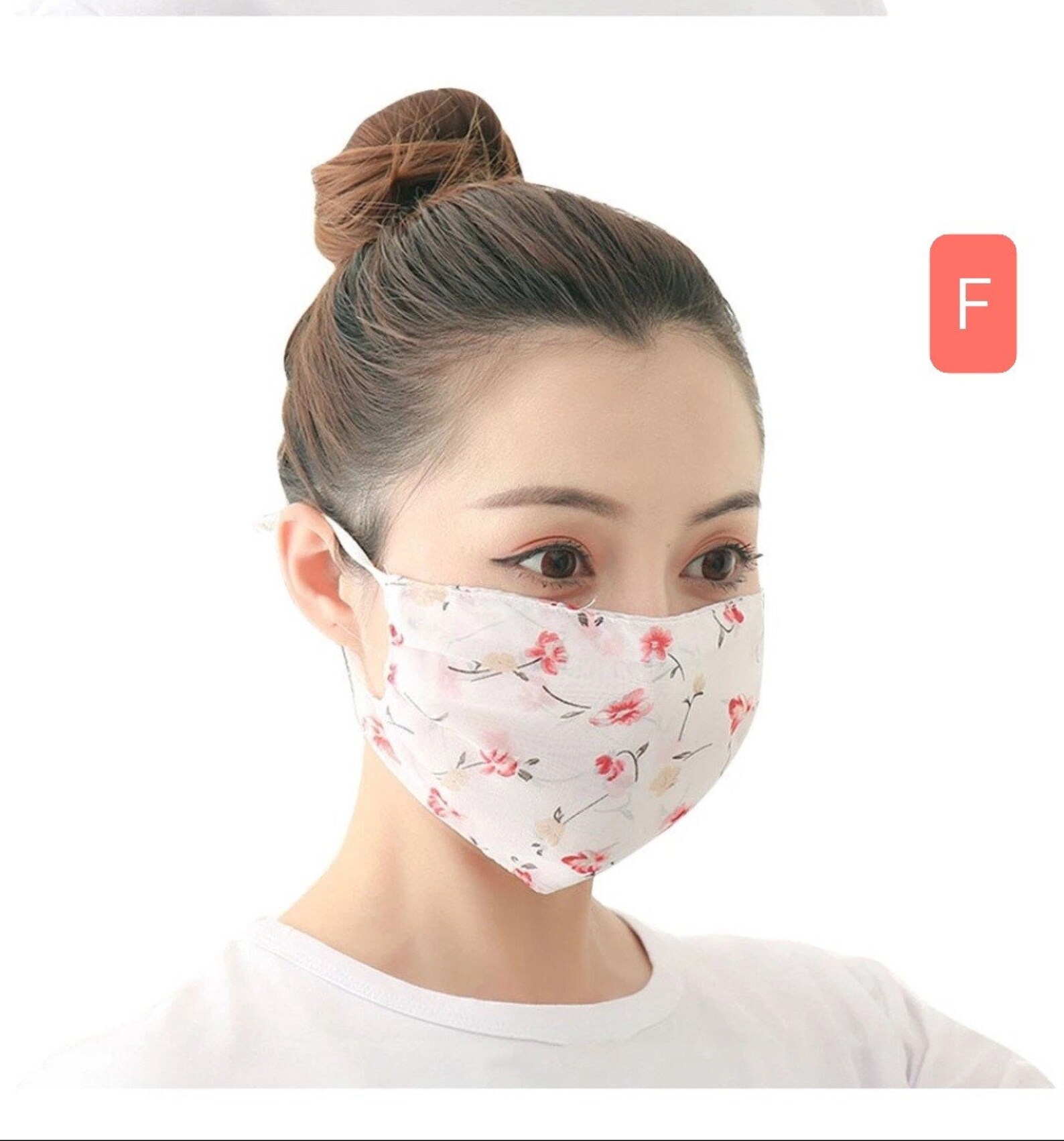 Lightweight Chiffon Face Mask Weightless Sheer Chiffon Face - Etsy