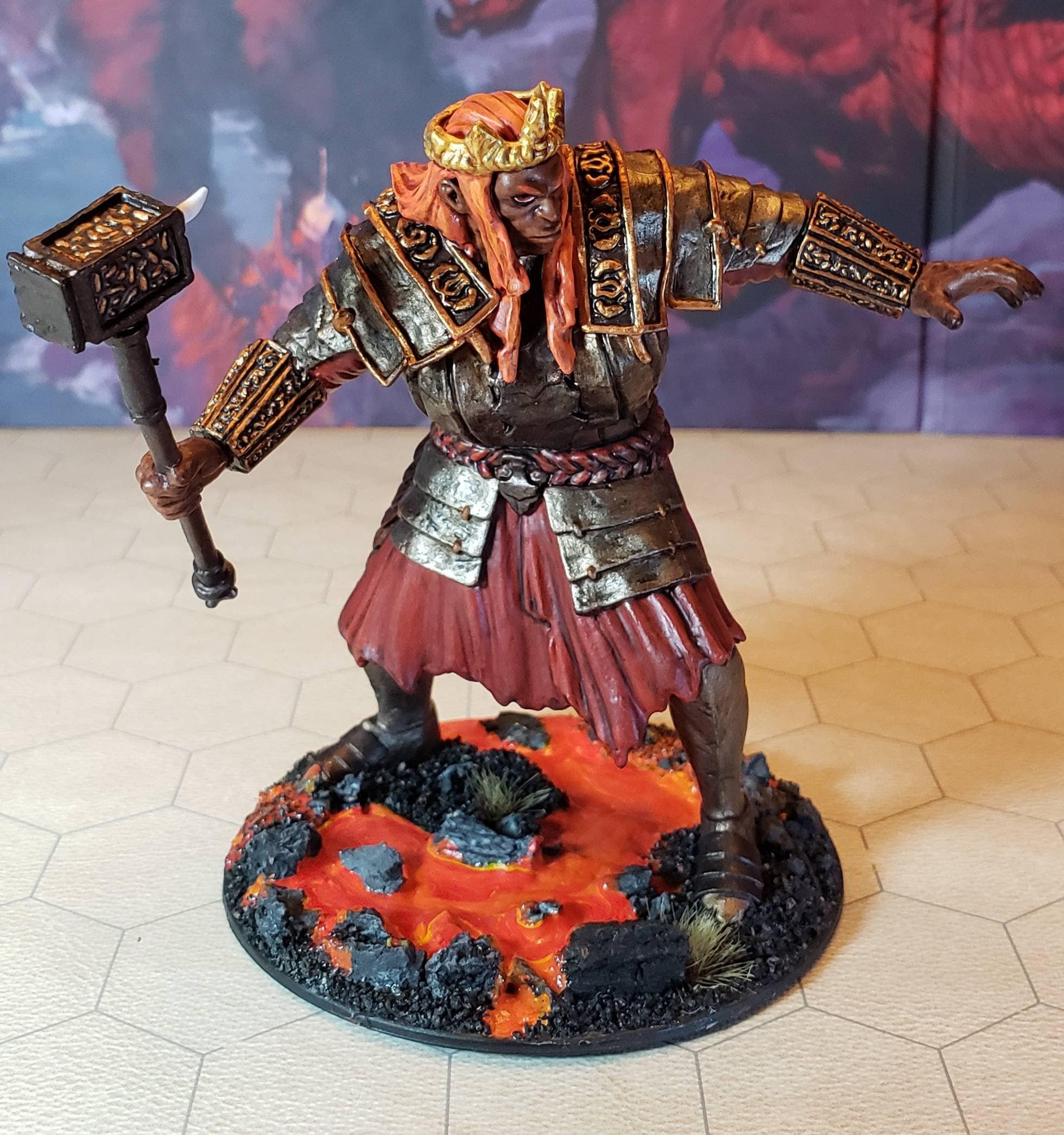 Fire Giant D&D Miniature - Etsy