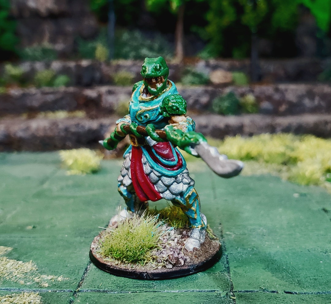 Yuan-ti Pureblood Fighter for D&D - Etsy