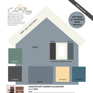 Great Greige SHERWIN WILLIAMS Exterior Color Palette - Etsy Canada