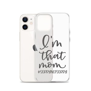 Funny Mom iPhone Case Mother's Day iPhone Case Mom Life - Etsy