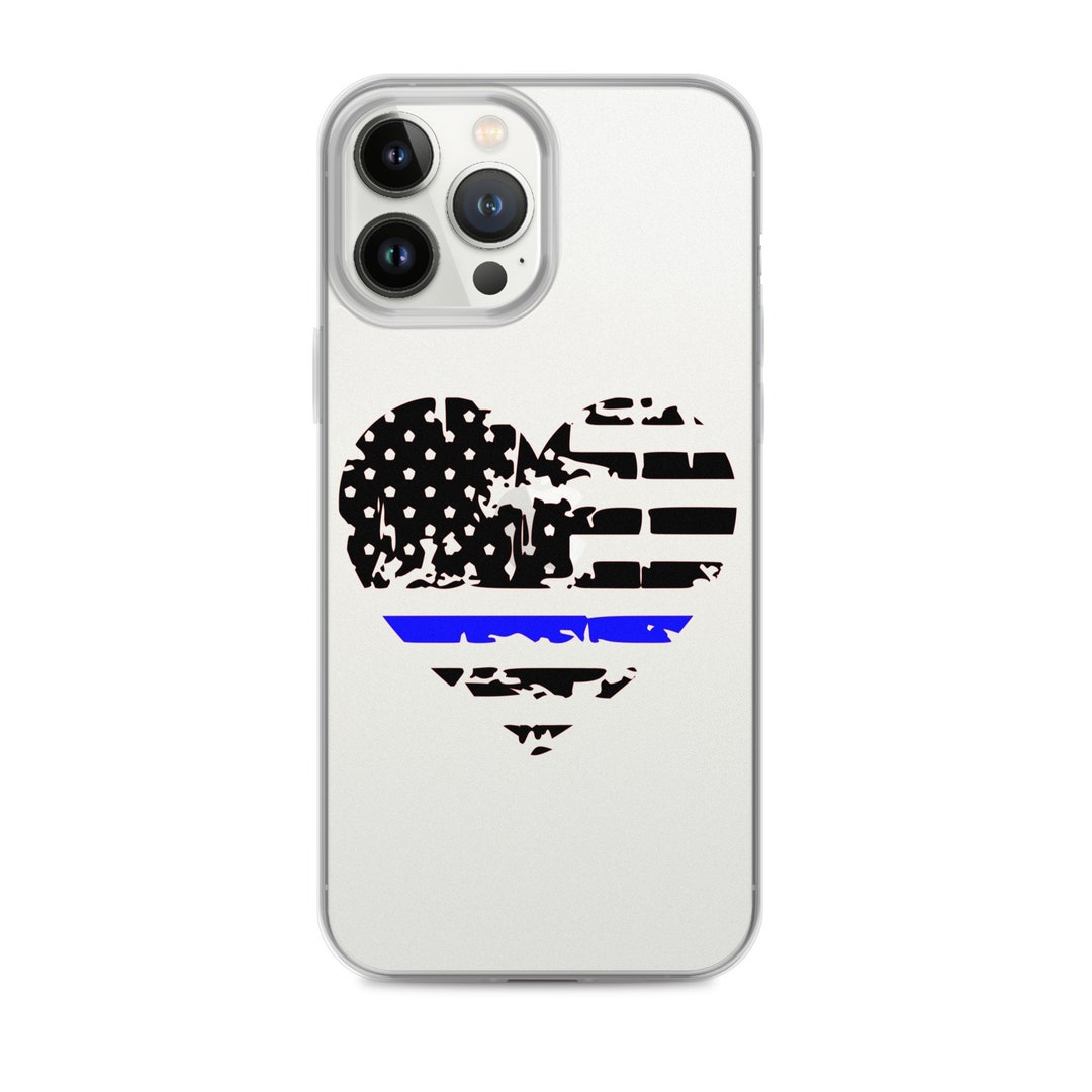 Police Wife iPhone Case, Back the Blue iPhone Case, Support Law ...