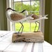 Wooden Sandpiper Pair 10.5" H X 14"l Hand Painted Wooden Birds - Etsy