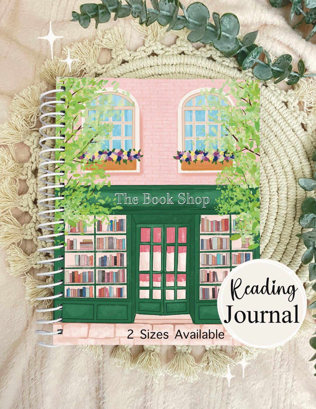 Reading Journal: Book Lover Gift, 12-month Tracker, Book Journalling ...