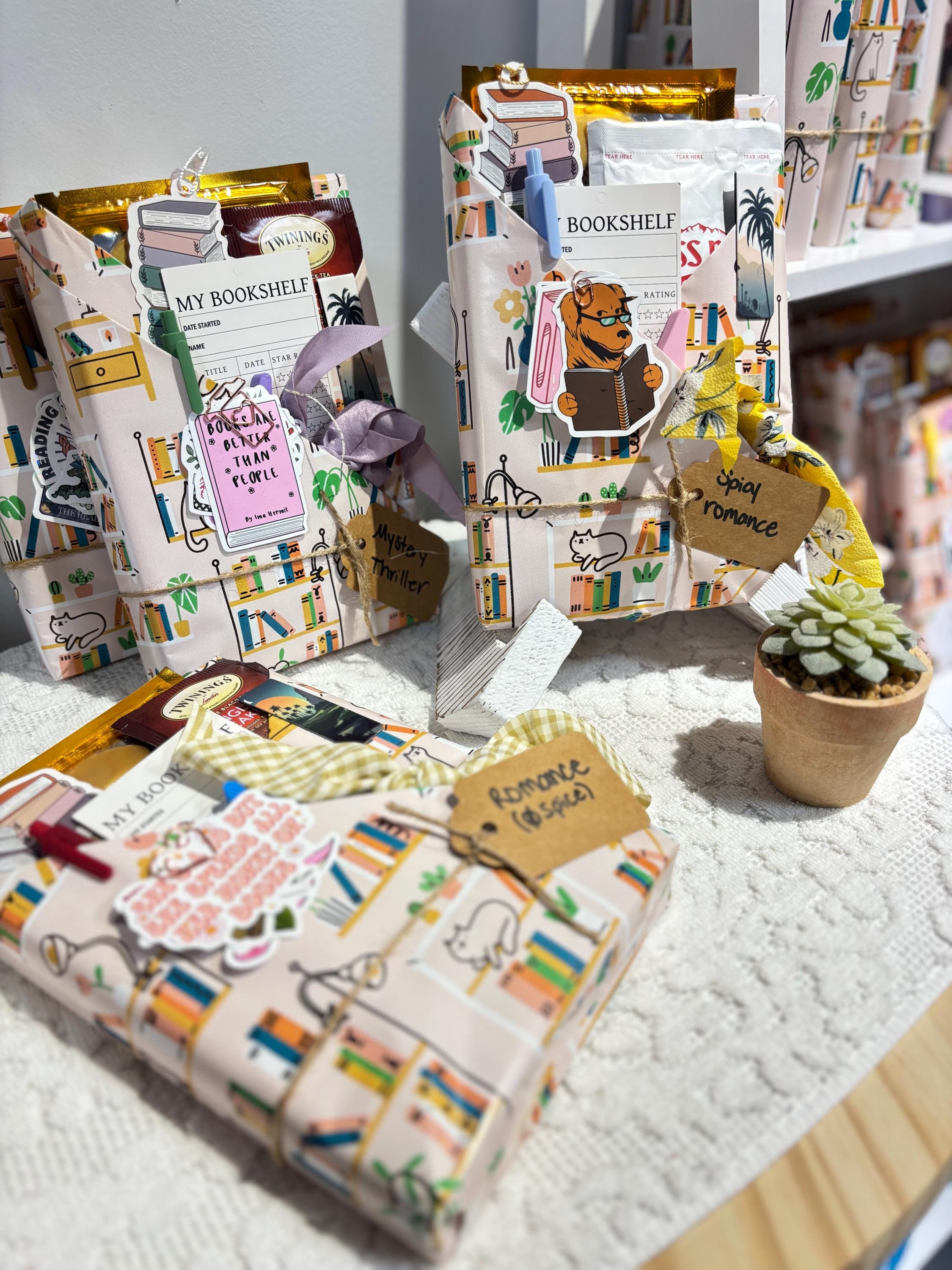 Blind Date With a Book Gift Set: Mystery Novel, Bookish Goodies for ...