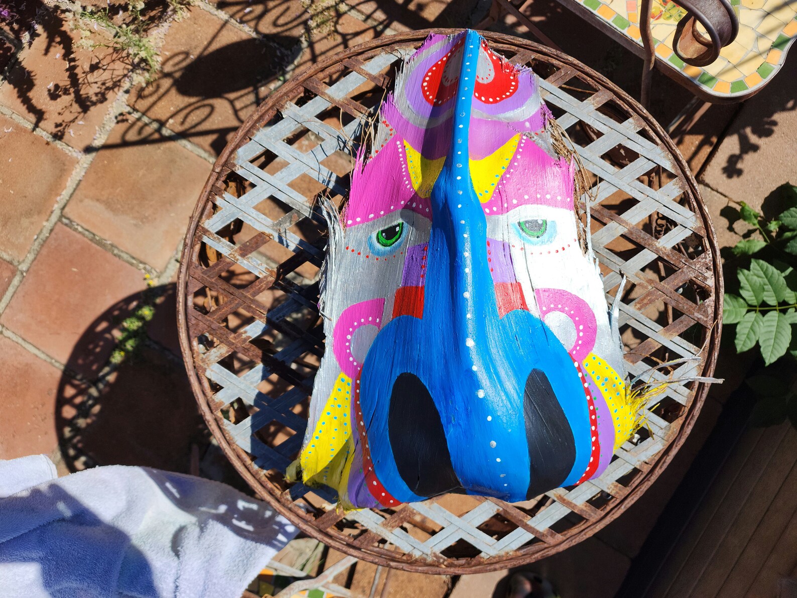 TIKI MODERN Art/native American Indian Mask/wall Home Design/modern ...