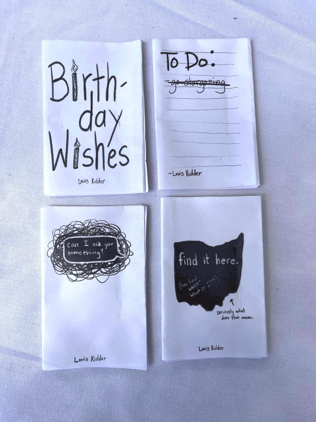Zines! - Personal Illustrated Short Stories - Etsy