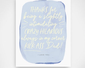 Kick Ass Fathers Day - Etsy