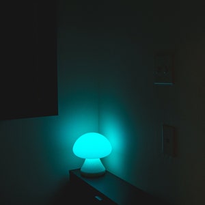 Aurora Mood Light | USB Mushroom Table Lamp - Etsy Canada