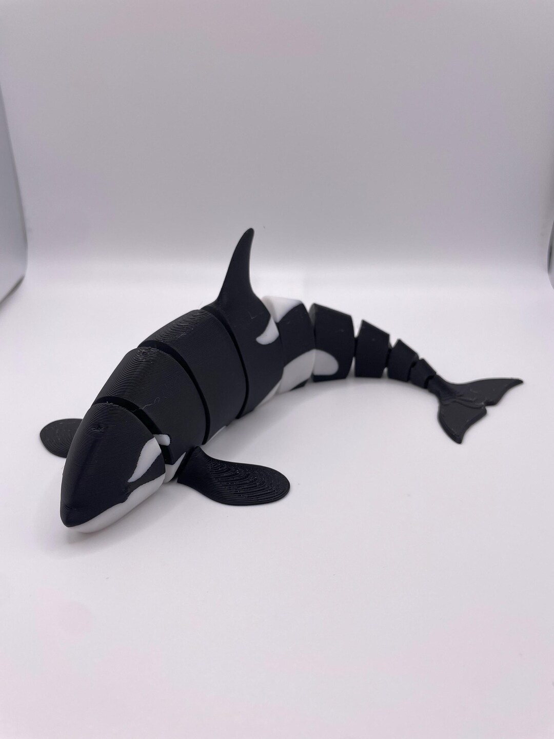 Articulated Orca, 3D Print, Orca, Articulated Whale, Gift, Gift for Him ...