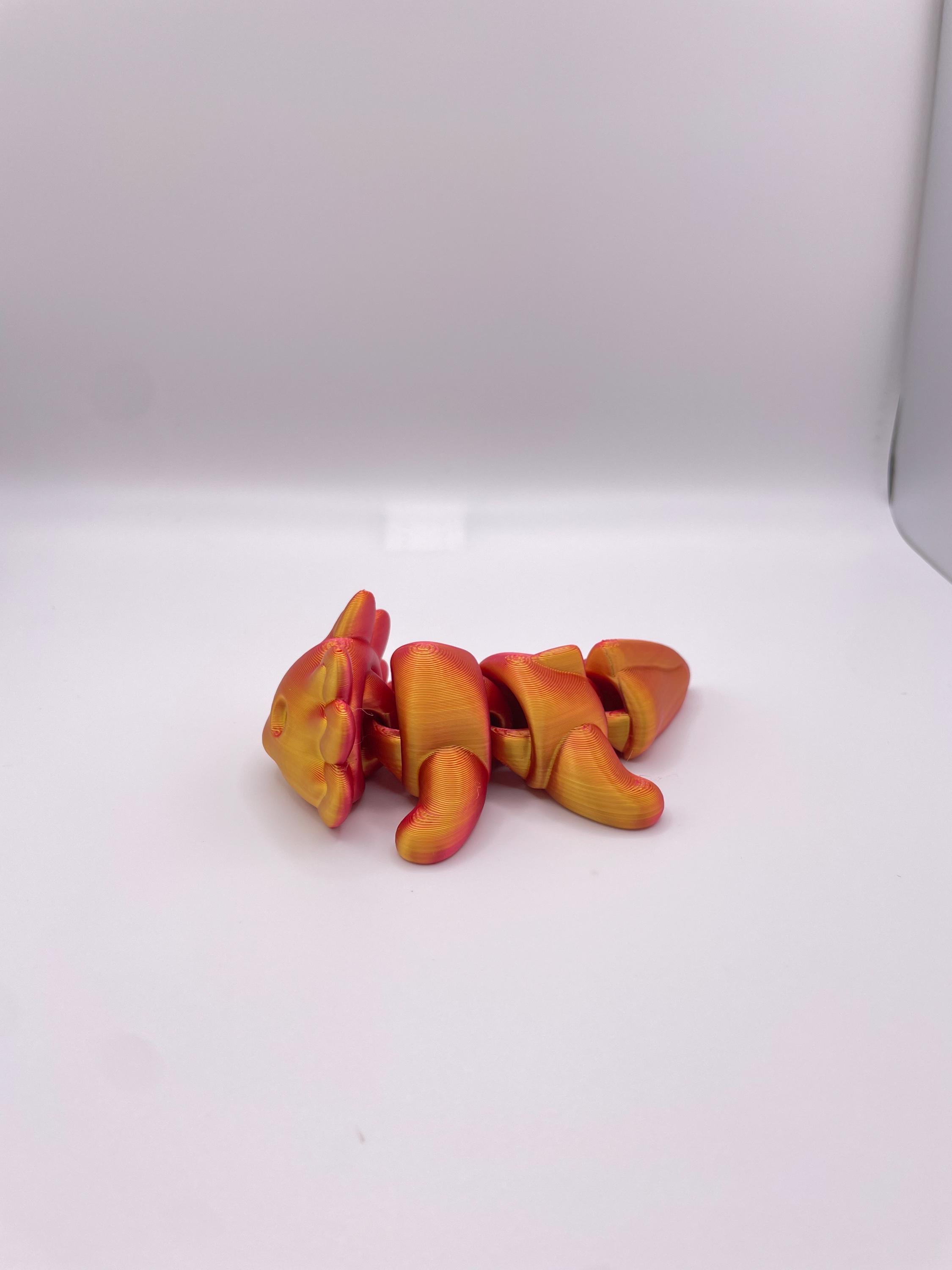 Articulated Axolotol, 3D Print, Axolotol, Articulated Axolotol, Gift ...